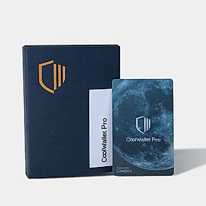 CoolWallet Pro Crypto Hardware Wallet - Bluetooth, Wireless, NFT and MetaMask Support - Credit Card Sized Portability Cold Storage Secure for Bitcoin, Ethereum, ERC20 Tokens, BEP20 Tokens and More