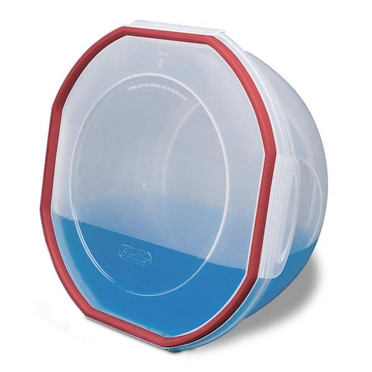 Sterilite Ultra Seal Multipurpose 4.7 Quart Plastic Food Storage Bowl Container with Latching Lid for Storing and Serving, Clear (8 Pack)