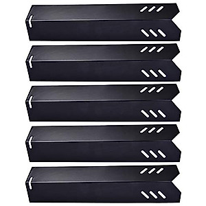 Votenli P9159A (5-Pack) 15" Porcelain Steel Heat Plate for Uniflame GBC1059WB, GBC1059WB-C, GBC1059WE-C, GBC1069WB-C, GBC1143W-C,Backyard GBC1462W-C, GBC1555W-C, GBC1562W-C,GBC1460W, GBC1461W