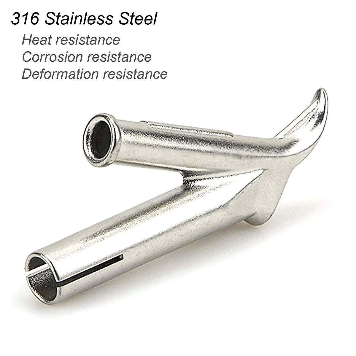 aTourer Plastic Welder Tips, Heat Gun Speed Welding Nozzle for Hot Air Torch PP PVC PE ABS Rods (Speed Welding Nozzle 4pc)