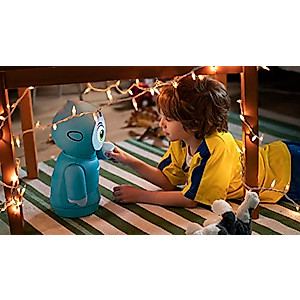 Moxie Robot, Conversational Learning Robot for Kids 5-10, GPT-Powered AI Technology, Increases Social Confidence, Articulating Arms & Emotion-Responsive Camera, Birthday Gift Boys and Girls