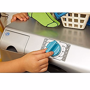 Little Tikes First Washer Dryer - Realistic Pretend Play Appliance for Kids, Interactive Toy Washing Machine with 11 Laundry Accessories, Unique Toy, Ages 2+