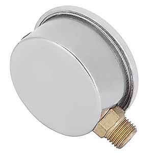 Pointer Pressure Gauge, Oil Immersed Fit for 30 40 60 Type Pump G1 4 Pressure Gauge DN8 Agricultural Supplies for Home Garden Farm