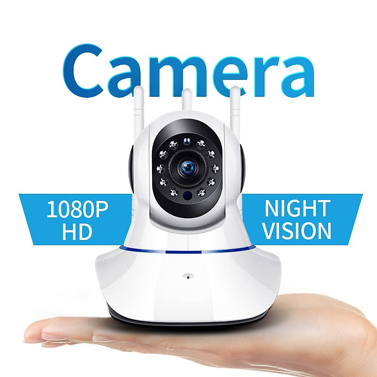 Assistive Technology Services WiFi IP Camera - Pan Tilt Daycare Caregiver Watch Live On Your Smartphone or PC