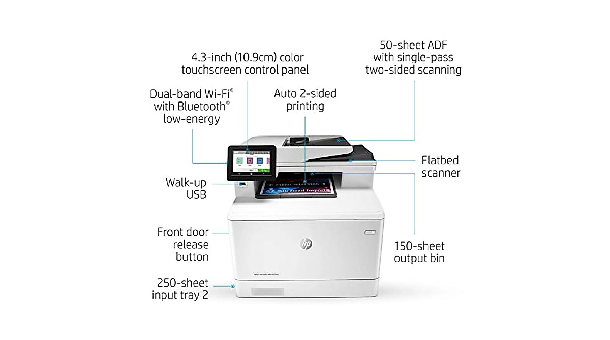 HP Color LaserJet Pro M479fdw – Fast & Versatile Printer