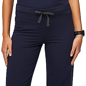 FIGS Livingston Basic Scrub Pants for Women – Navy Blue, L