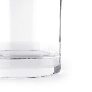 Barvivo Whiskey Glasses Set 4 Pcs - Premium Old Fashioned Glass Whiskey Gifts for Men - Crystal Bourbon Glasses for Liquor, Scotch, Bourbon - Ideal Christmas Gift Whiskey Glass Set (11 oz)