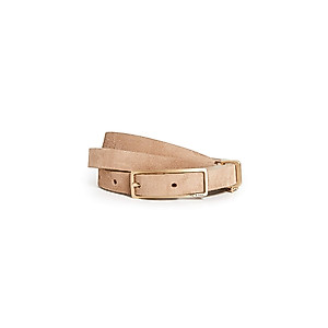 Rag & Bone Women's Baby Rebound Belt, Camel, S