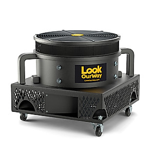 LookOurWay Air Dancers Inflatable Tube Man Blower - 1 HP Sky Dancer Blower for Wacky Waving Inflatable Tube Guy - Fits 18" Diameter Inflatable Puppet Dancer Attachments