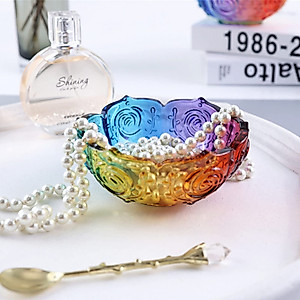 Lotus Storage Bowl Silicone Mold Concrete Flower Pot Silicone Mold Succulent Planter Vase Mold Bowl Dish Tray Mold Plaster Epoxy Resin Mold