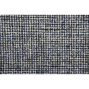 Rizzy Home Brindleton Black/Ivory Tweed 8' x 10' Rug