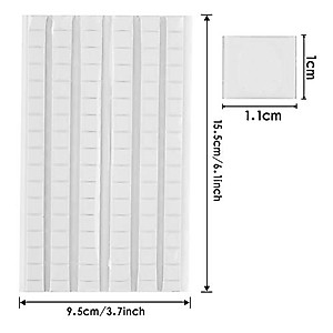 408 Pieces Removable Adhesive Poster Putty, Non-Toxic Mounting Putty Reusable Wall Safe Tack Putty, Multipurpose Adhesive Mounting Tacky Putty for Hanging Pictures Poster and Museum Art Photography