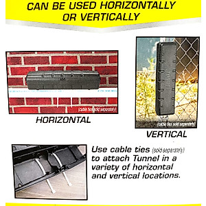Tomcat Motomco Tunnel Trapping System - Full CASE Bait Station and Trap Station Includes 8 Individual Reusable Snap Traps | 4 Individual Tunnels in Set | Made in USA