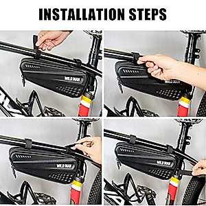 Bike Hard Bicycle Bags Case Phone Frame Front Top Tube Triangle Pouch