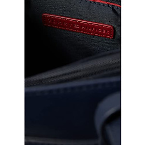 Tommy Hilfiger Gretta II Convertible Satchel with Hangoff Saffiano PVC Tommy Navy One Size