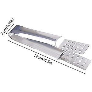 Teabag Tongs Squeezer | Stainless Steel Tea Bag Tongs - Tea Bag Squeezer Tea Bag Holders & Rests Tea Bag Strainer Clips Herb Or Sugar Ice Cube for Kitchen Bar Tool Speesy