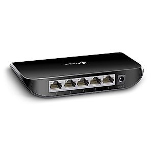 TP-Link LS1005G Litewave 5 Port Layer 2 Gigabit Ethernet Switch Unmanaged, Black