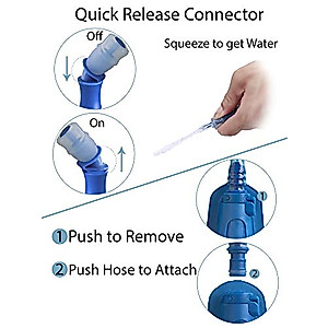 2Pack Hydration Backpack with 2L Water Bladder - Camelback for Kids Men & Women - Running Hiking Cycling (Color 2Pack)