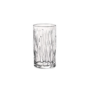 Bormioli Rocco Cooler Glass, Set of 6, 16.25 oz, Clear