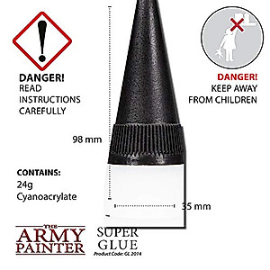 The Army Painter Super Glue - CA Glue for Miniatures and Small Parts - Strong Bond Model Glue, 20 ml