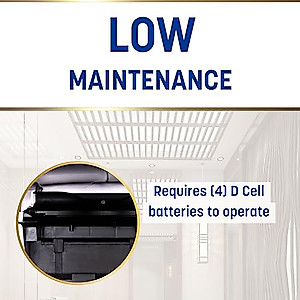 San Jamar Tear-N-Dry Essence Paper Towel Dispenser Automatic Dispenser, for 8 Inch Rolls, Dispense in 10 Inch Portions, Plastic, 10 x 14.75 x 12.25 Inches, Black