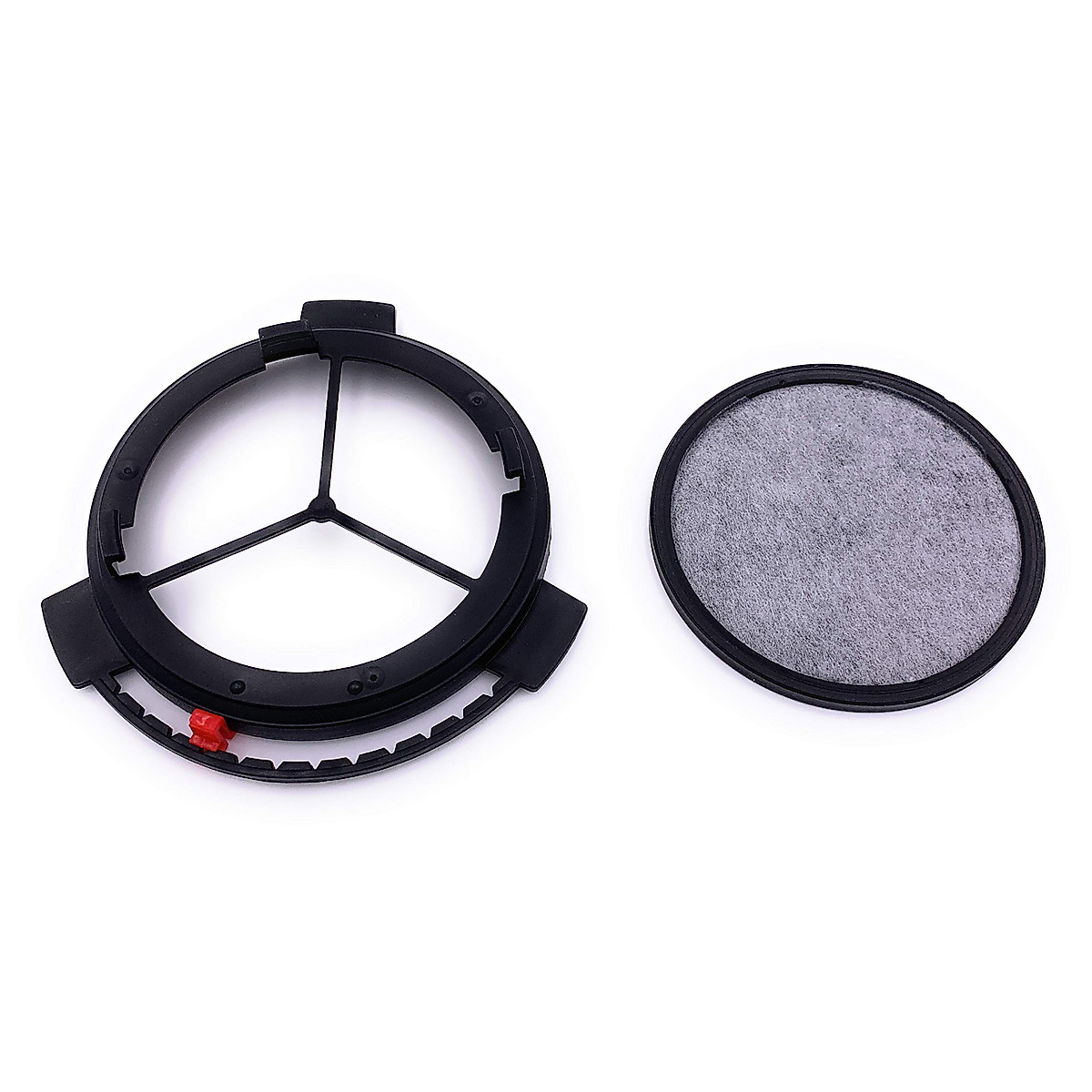 Xcivi Replacement Coffee Maker Water Filtration Set Filter Disk with Frame for Mr. Coffee Brewers Coffee Maker - Water Filtration Kit 6 months supply(1Disk Frame +6Filter Disks)