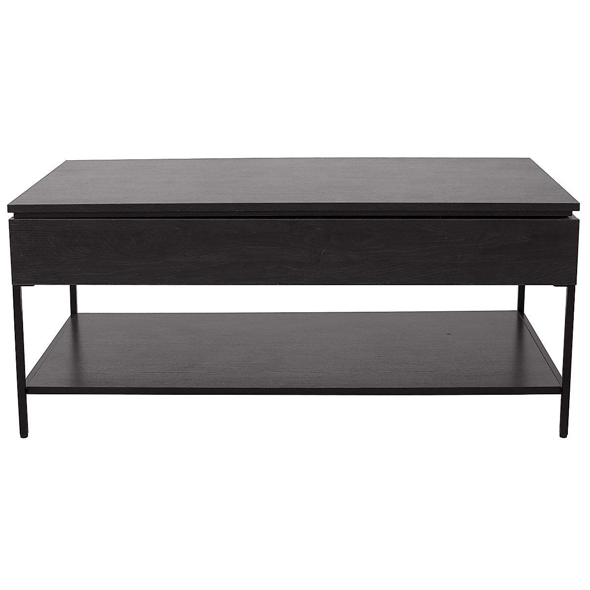 Amazon Brand - Ravenna Home Heights Wood Lift Top Storage Coffee Table, Rectangular, Espresso, 23.6"D x 43.3"W x 16.5"H