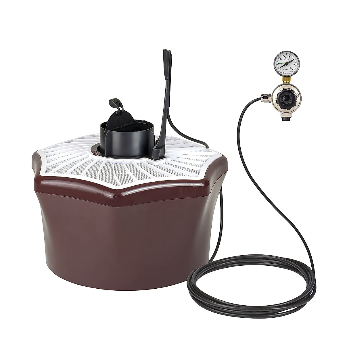 BIOGENTS Mosquitaire CO2 Mosquito Trap + BG-Sweetscent Lure & CO2 Set • Effective Against All Species • Trap, Lure & Booster For Outdoor & Patio