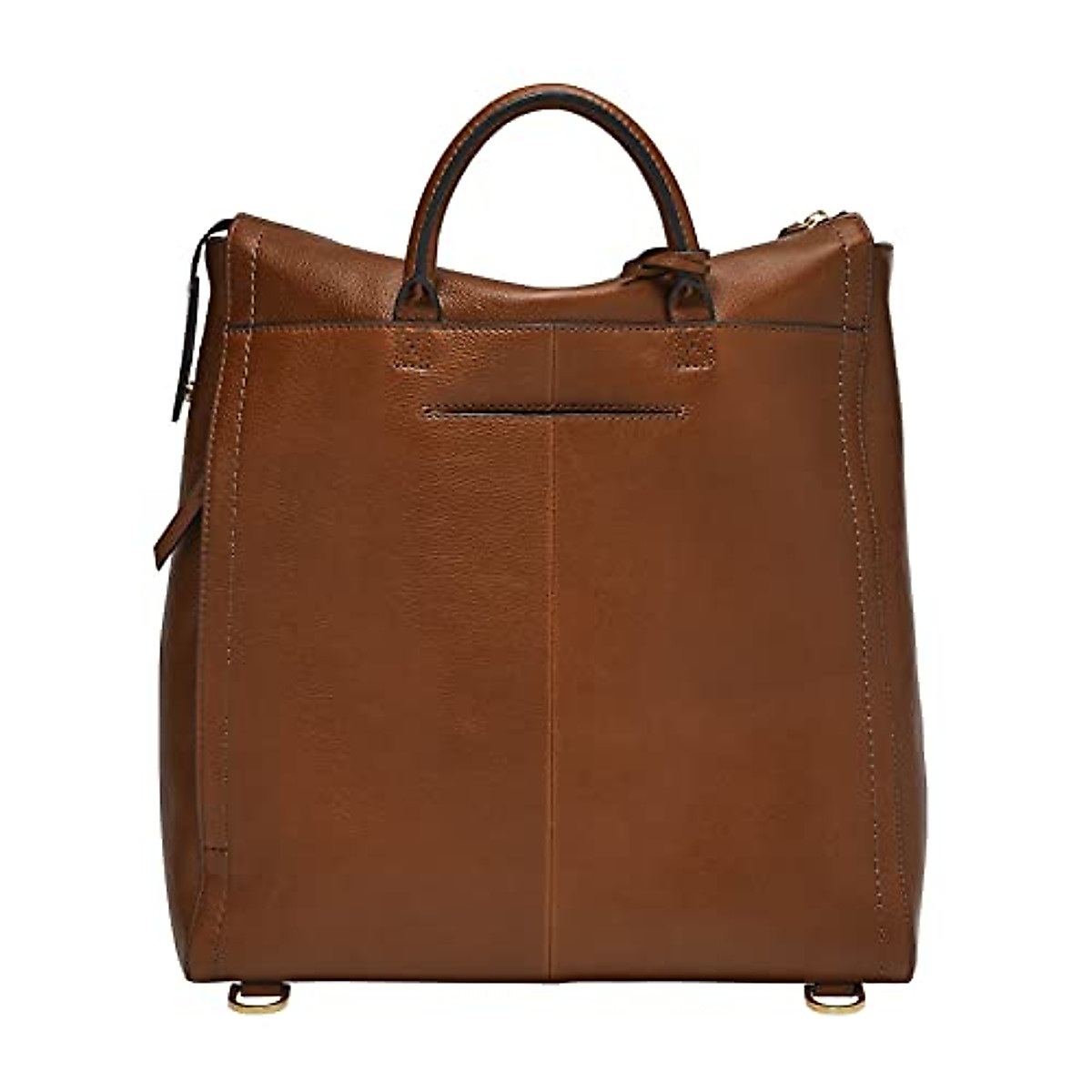 Fossil Women's Parker Leather Convertible Backpack Purse Handbag