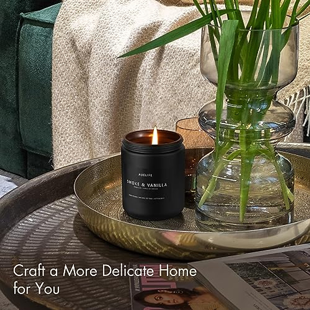 House Warming Gifts New Home, Housewarming Candle & Smoke & Vanilla Scented Candles