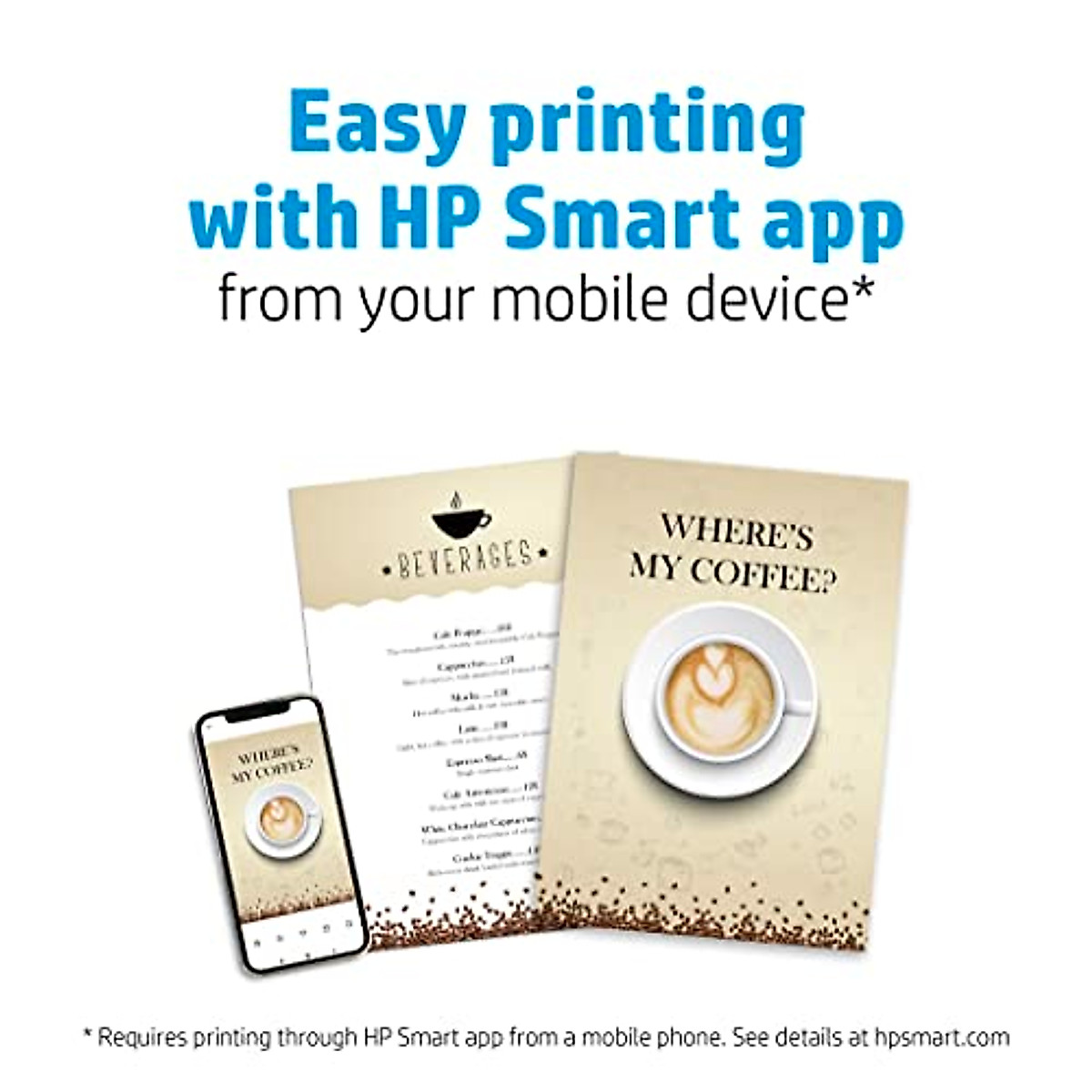 HP Enhanced Business Paper, Matte, 8.5x11 in, 40 lb, 150 sheets, works with inkjet and PageWide printers (9ZE20A)