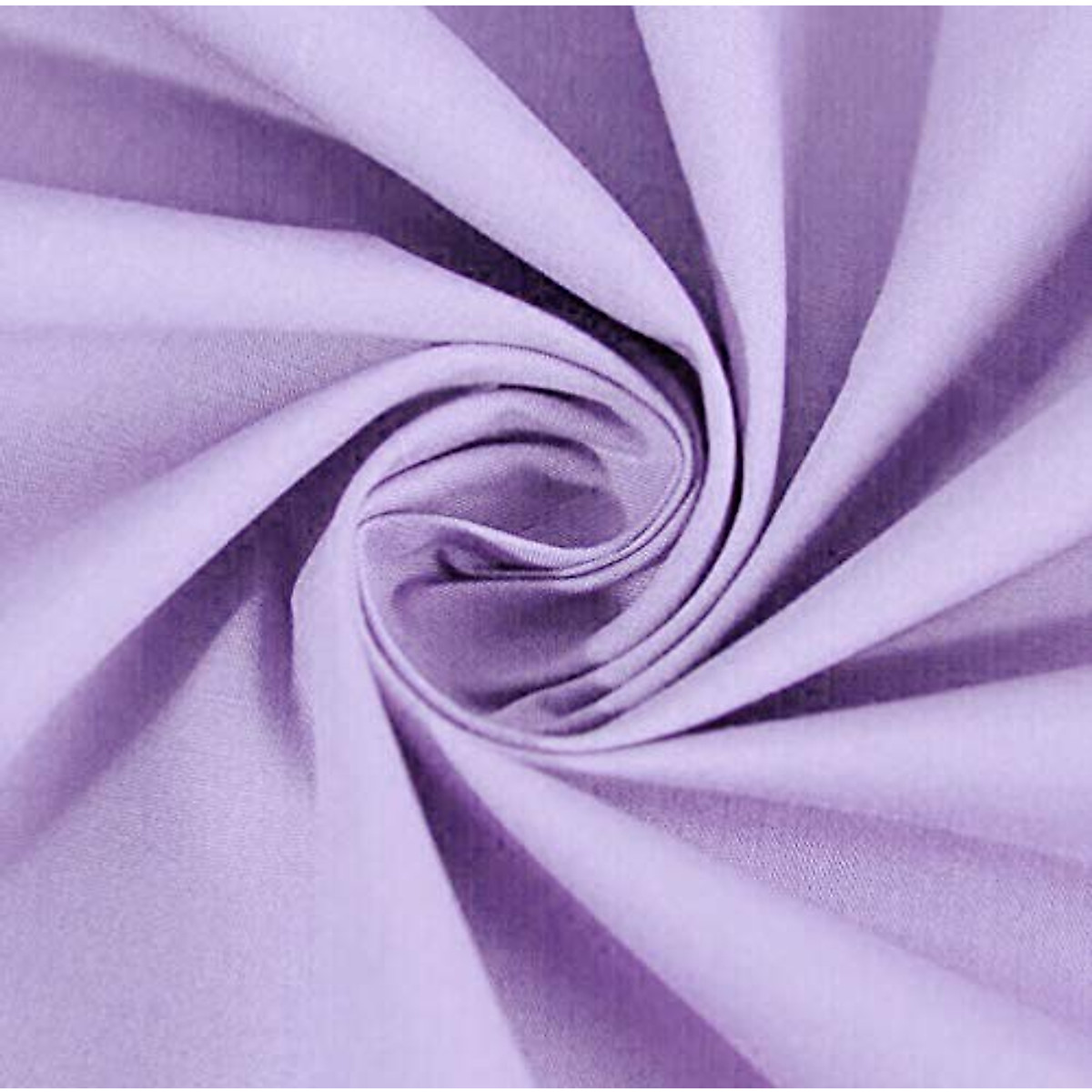 American Baby Company 100% Natural Cotton Percale Fitted Crib Sheet for Standard Crib and Toddler Mattresses, Lavender, Soft Breathable, for Girls