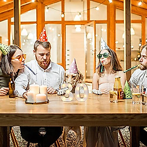 30th Birthday Decorations Marquee Numbers Light up Letters Plastic Led Light Up Number Letters Figure Fairy Birthday Party Supplies Battery Operated Numbers for 30th Happy Birthday Anniversary Event