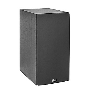 ELAC Debut 2.0 B6.2 Bookshelf Speakers, Black (Pair)
