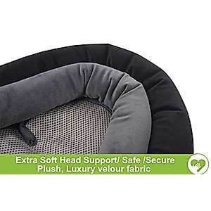 COOLBEBE Upgraded 3-in-1 Babybody Support for Newborn Infant Toddler - Extra Soft Car Seat Insert Cushion Pad, Perfect for Carseats, Strollers, Swings