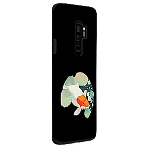 Galaxy S9+ koi carp close up lilly pad japanese culture lotus flower Case