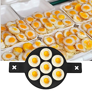 Omelette Egg Pancake Making with Handles DIY Baking Tools Kitchen Non Stick Silicone Pancake Machine Omelet