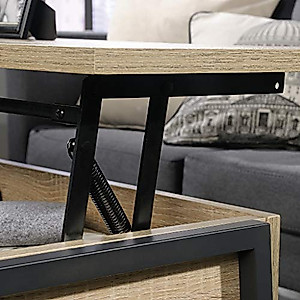 Sauder 424931 North Avenue Lift-Top Coffee Table, Charter Oak Finish