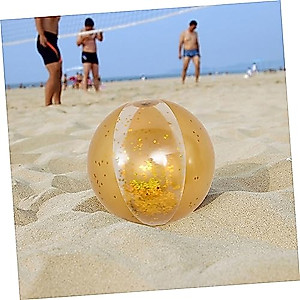 Alasum 4pcs Transparent Beach Ball Boys Beach Toys Childrens Toys Beach Balls for Kids Kid Toy Water Toy Ball Summer Pool Ball Water Playing Ball Pool Party Inflatable Water PVC