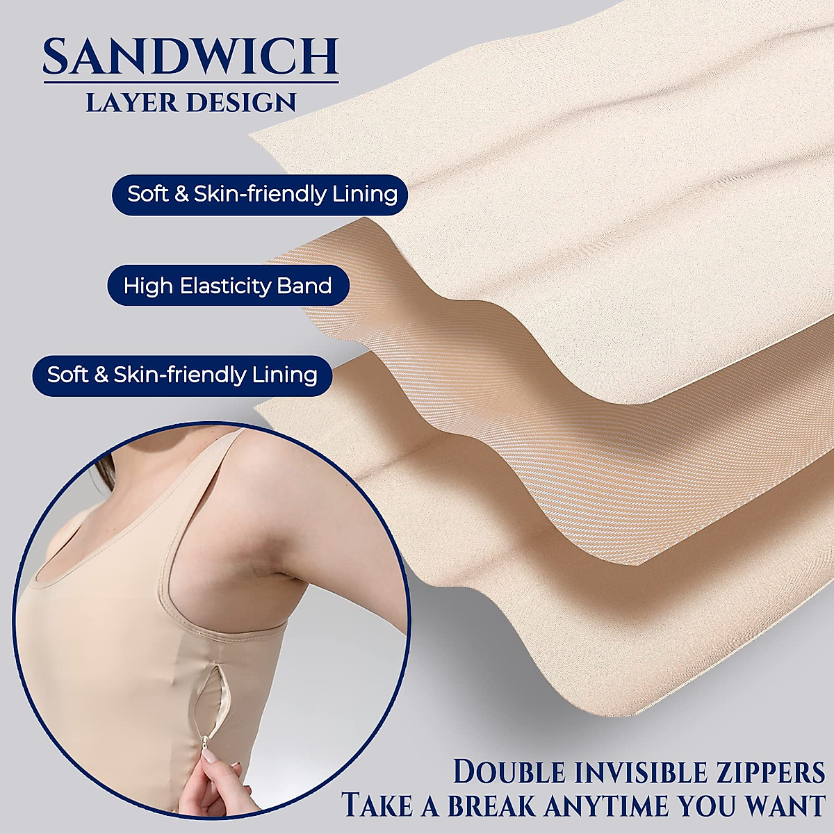 LGBT UNICORNS Chest Binder, FTM Binder Trans, Bindfree Sizing Design