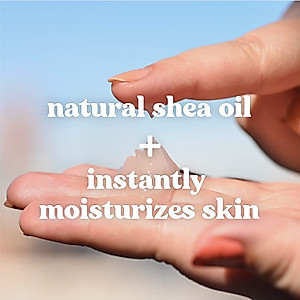 eos Shea Better Hand Sanitizer- Pomegranate Raspberry, Kills 99.9% of Harmful Bacteria, Instantly Moisturizes, 8 fl oz