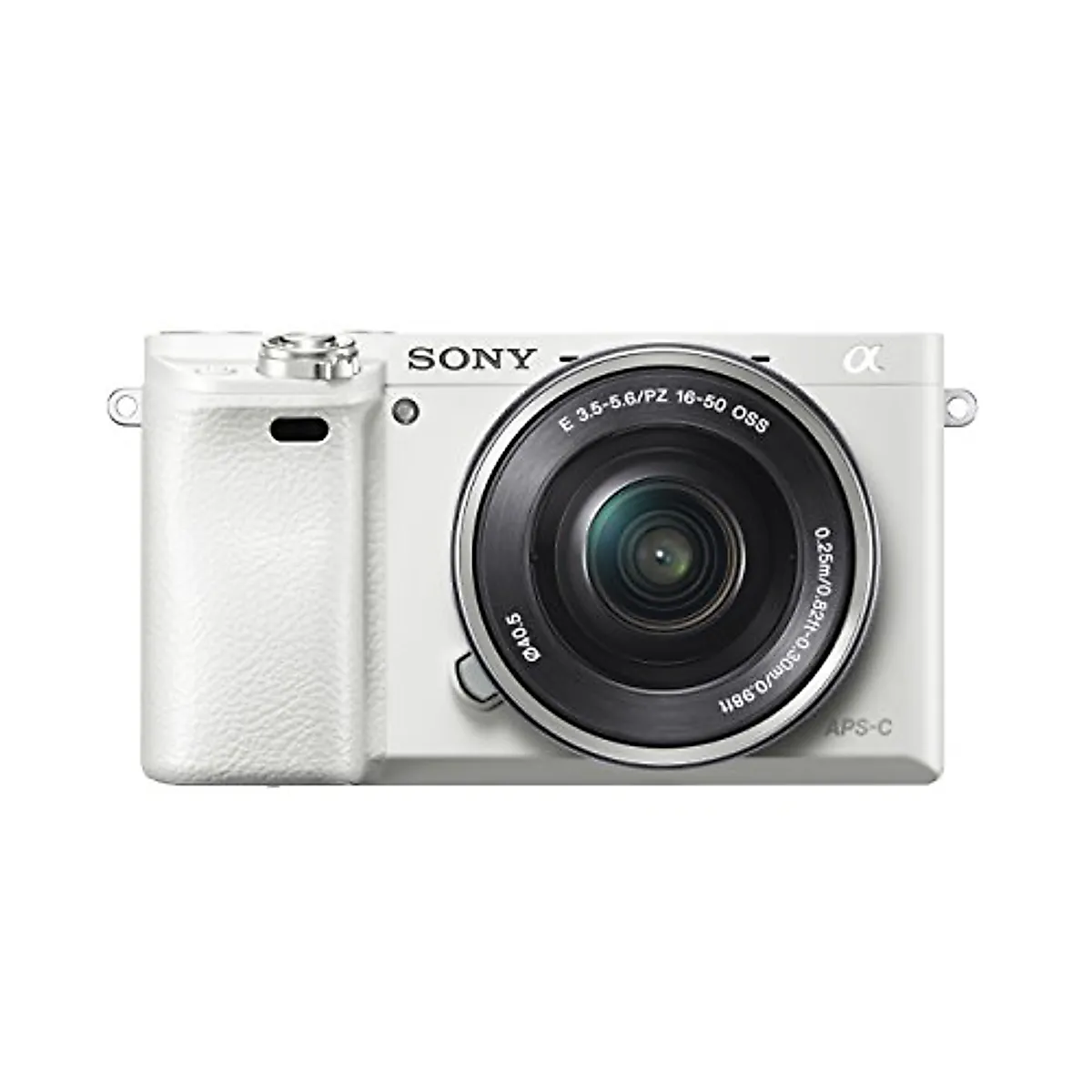 Sony Alpha a6000 Mirrorless Digital Camera with 16-50 mm Lens, 24 MP (White)