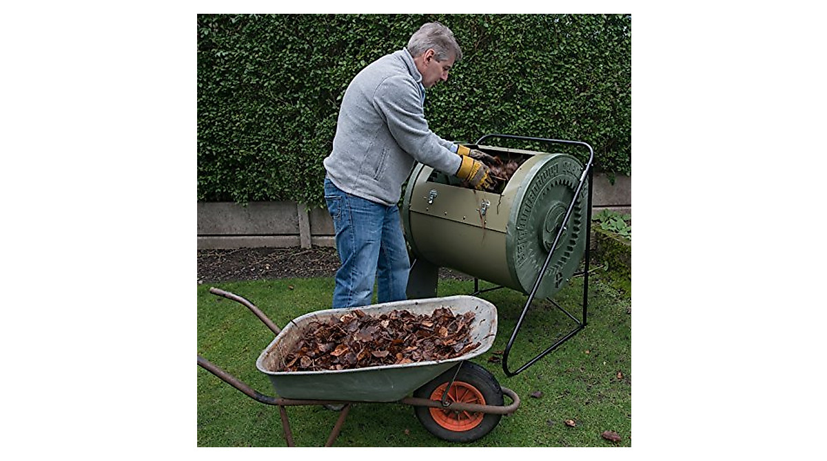 Mantis CT02001 88 Gallon Compost Tumbler - Compact & Efficient