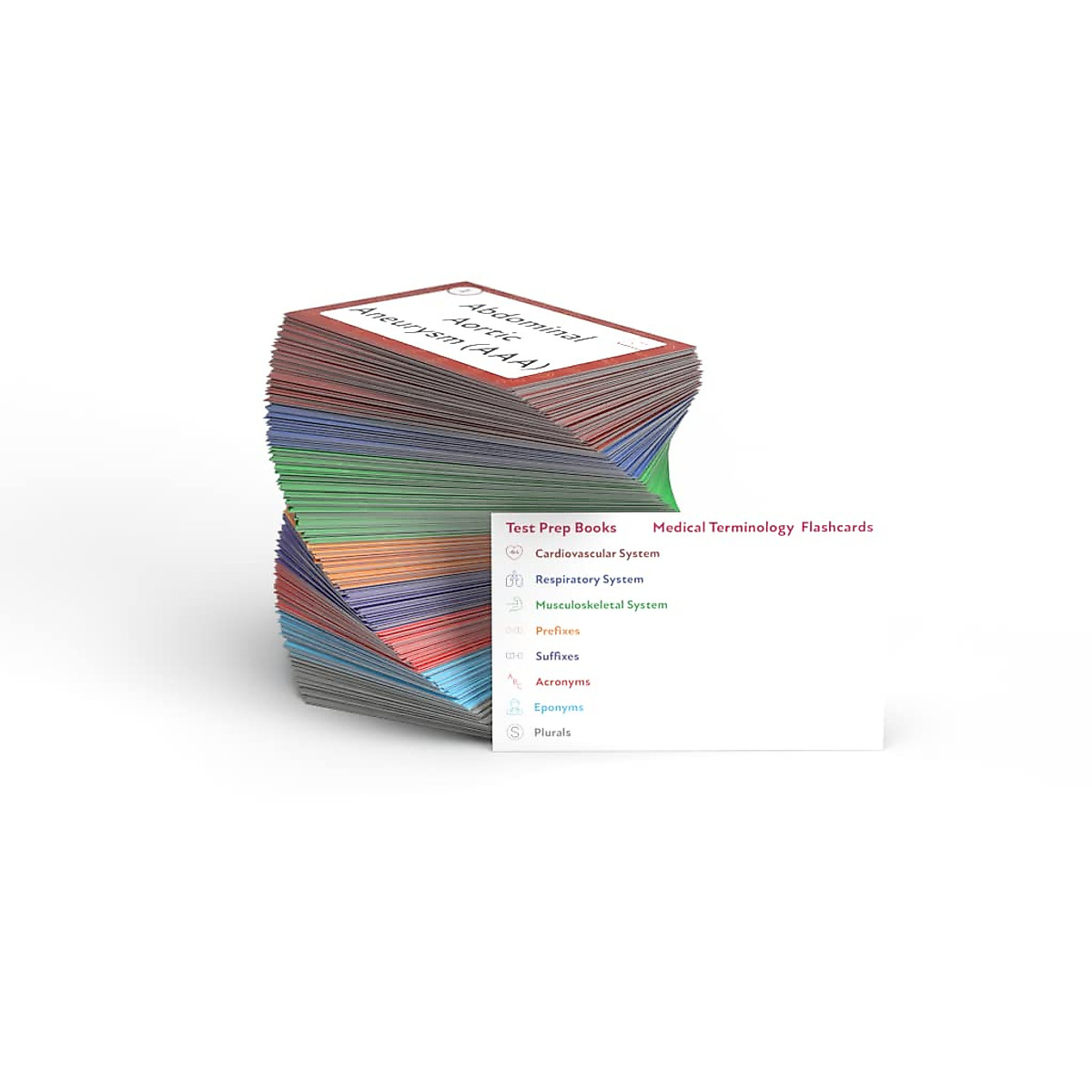 Medical Terminology Study Cards 2024-2025: Med Term Review for Health Professionals [Full Color Cards]