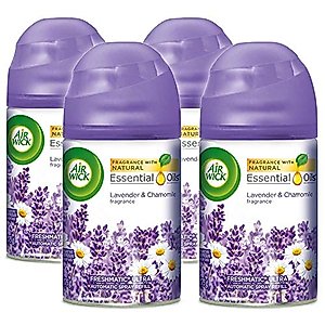Air Wick Automatic Air Freshener Spray Refill, 1ct, Lavender & Chamomile, Odor Neutralization, Essential Oils