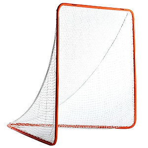 Franklin Sports Official Size Lacrosse Goal - Portable Steel Backyard Lacrosse Net for Kids + Adults - Lacrosse Training Equipment - 72" x 72"