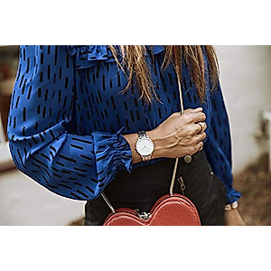 Rebecca Minkoff Women's Major Quartz Rose Gold-Plated and Rose Gold Plated Bracelet Casual Watch, Color: Rose Gold Sunray (Model: 2200007)