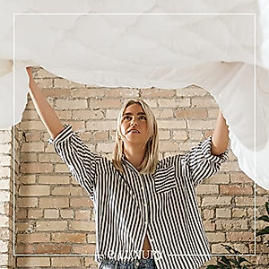 ExceptionalSheets Pillow Top Mattress Pad | Found in Marriott Hotels with Fitted Skirt and 18" Deep Pockets | Supportive Pillowtop Mattress Pad Cover with Additional Layer of Cluster Fiber | Queen