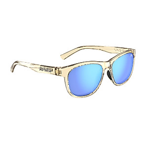 Tifosi Swank Sunglasses (Golden Ray/Sky Blue Mirror Lenses)