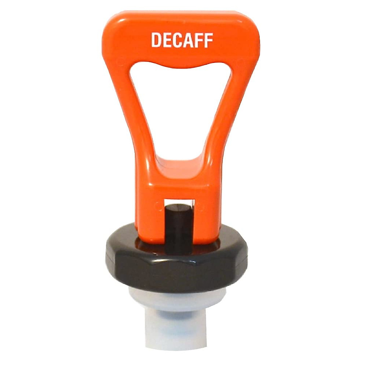 Faucet Upper Assembly, Orange Handle, "DECAFF", Replaces Fetco 1071.00030.00